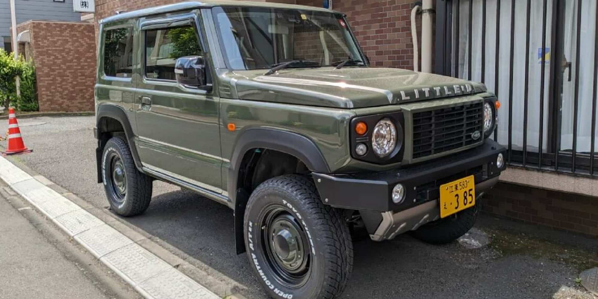 Suzuki Jimny перетворили на копію Land Rover Defender: фото - Wheel News