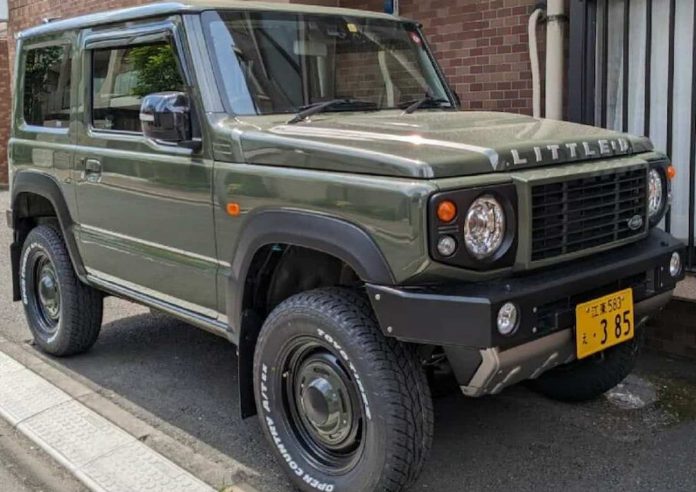 Suzuki Jimny перетворили на копію Land Rover Defender: фото - Wheel News