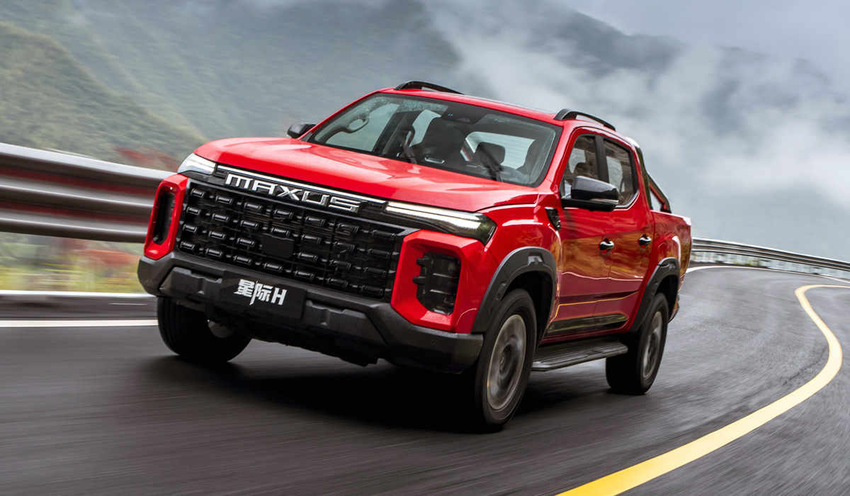 Три новинки SAIC: представлено три недорогих рамних пікапи Maxus ...