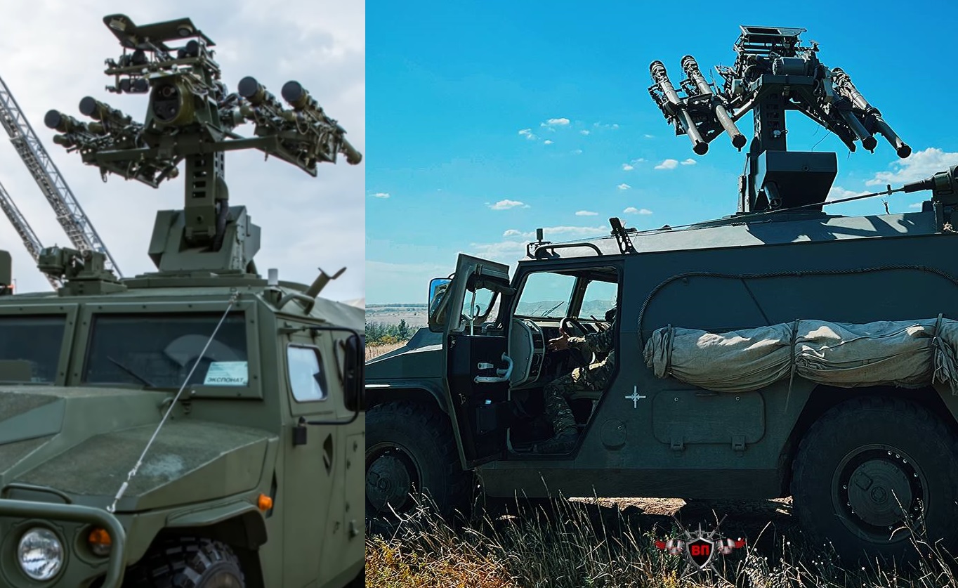 Росія встановлює на броньовані автомобілі нові системи ППО проти дронів