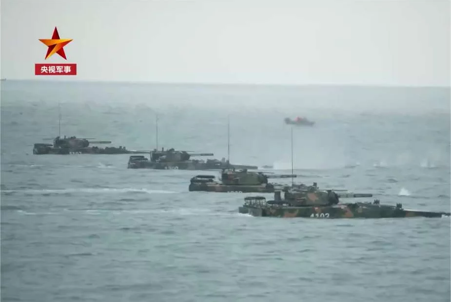 Китай посилює свої десантні можливості за допомогою танка-амфібії ZBD ...